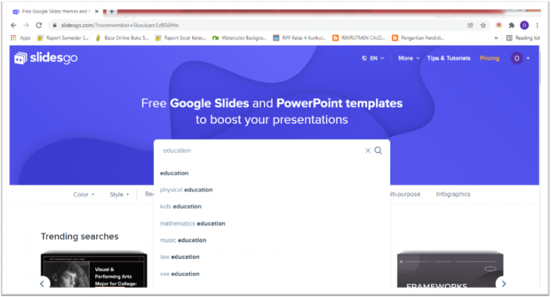 Cara Download Template SlidesGo - NaikPangkat.com