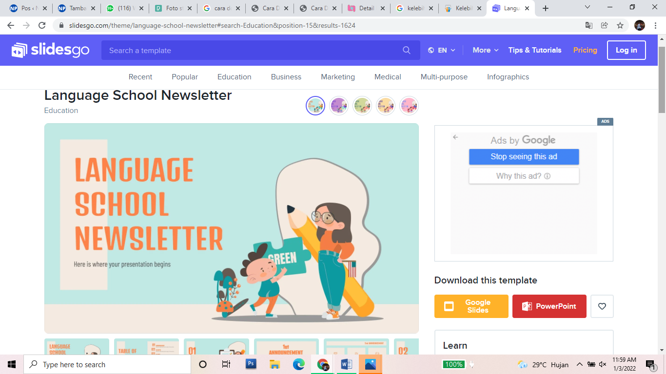 Cara Download Template PPT di Berbagai Platform - NaikPangkat.com