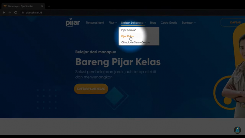 Cara Mendaftar Akun pijarsekolah.id - NaikPangkat.com