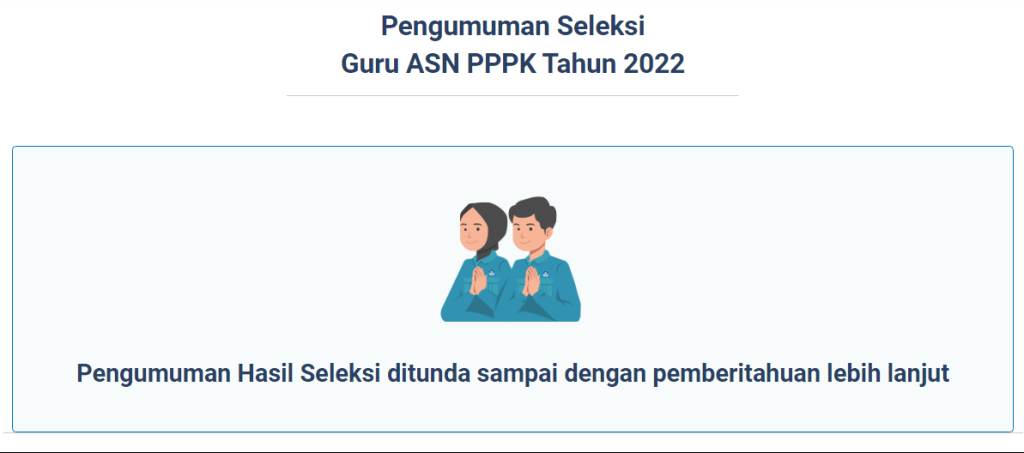 Pengumuman Hasil Seleksi PPPK Guru 2022 Resmi Ditunda, Begini Penjelasan BKN! - NaikPangkat.com