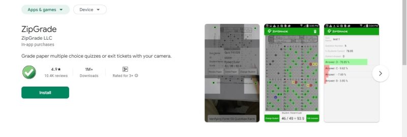Aplikasi ZipGrade untuk Mengoreksi Ulangan Siswa Secara Otomatis - NaikPangkat.com